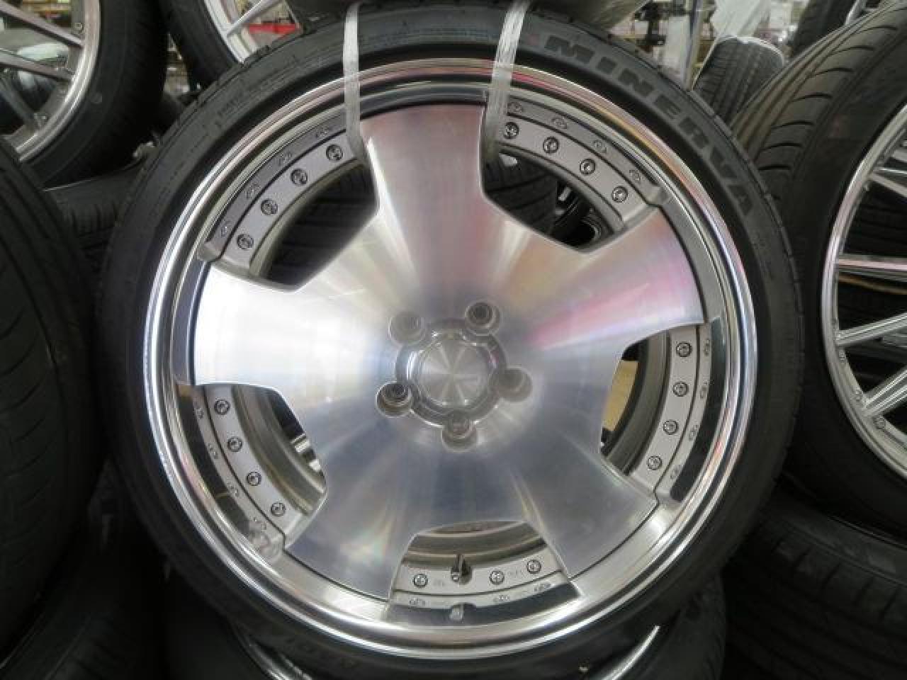 WORK LANVEC Lanvec LD1+MINERVA RADIAL F205 | カー用品 タイヤホイールセット 19インチタイヤホイールセットを通販で購入する | 中古カー＆バイク用 ...