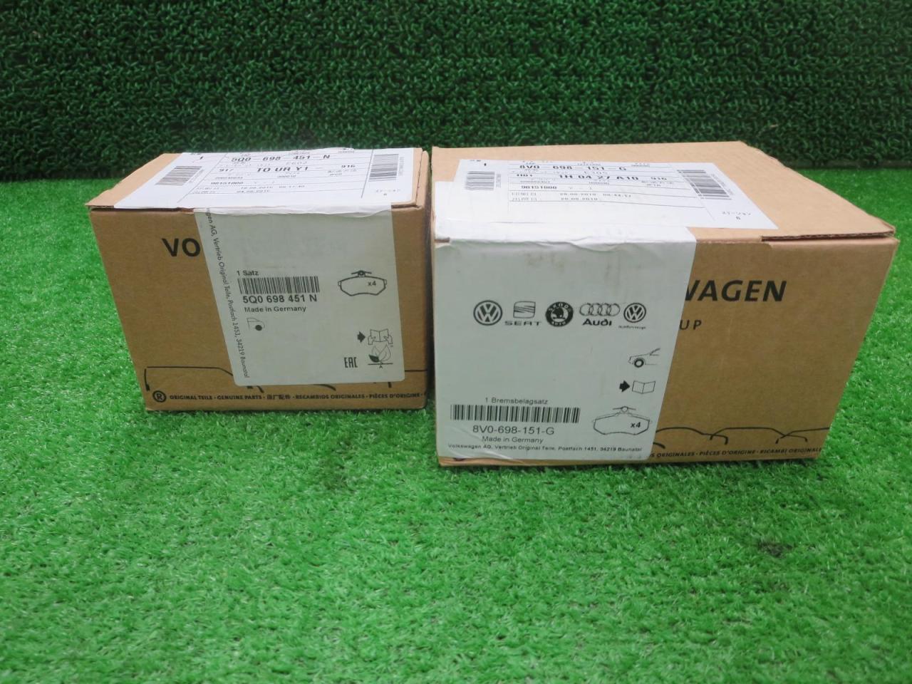 Audi純正 ブレーキパッド 8V0-698-151-G/5Q0 698- 451 N | カー用品 ブレーキ系 ブレーキパッド・シューを通販 ...