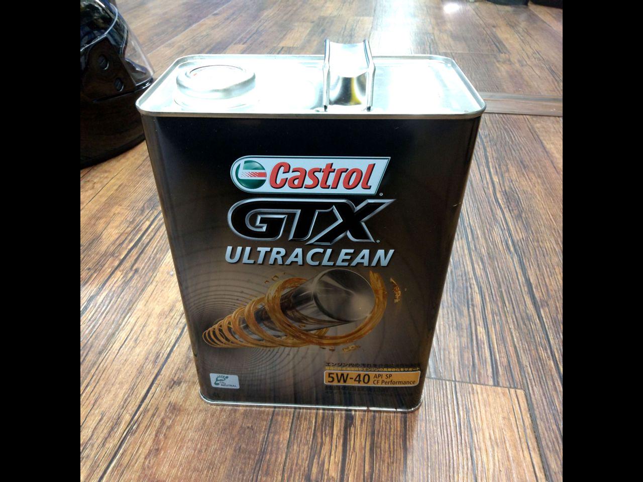 【Castrol】GTX ULTRA CLEAN 5W-40 | 新古品 | アップガレージ 福山店 | カー用品 ケミカル用品 オイル(各種 ...