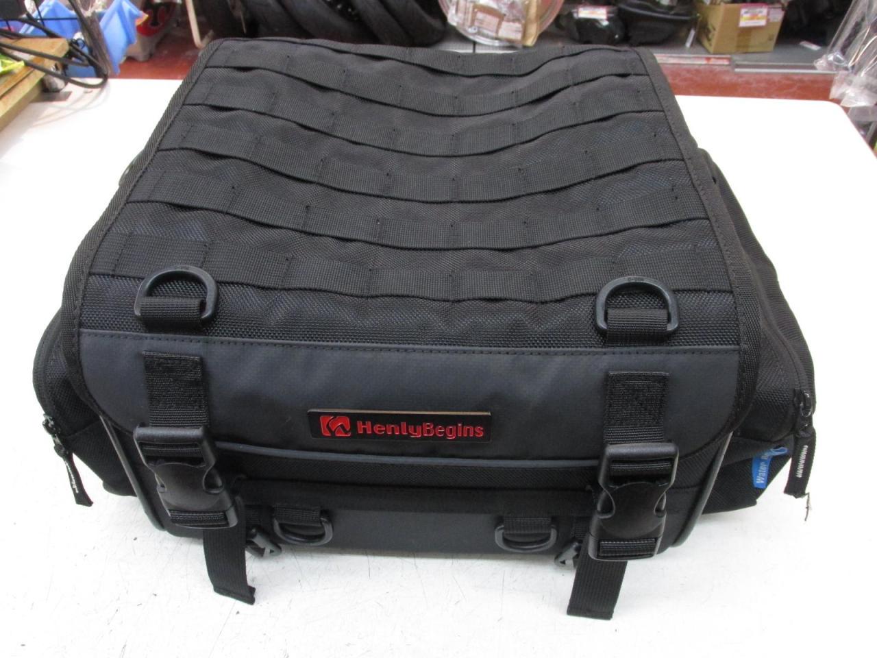 HenlyBegins(ヘンリービギンズ) ツーリングシートバッグWR(Sサイズ】 【容量約20L】 | バイク用品 ツーリング用品 バッグ(二輪)を通販で購入する | 中古カー＆バイク用品の ...