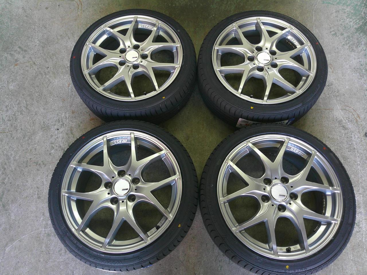 TANABE(タナベ) SSR SERIES(エスエスアール シリーズ) GTV-03 + WINRUN(ウィンラン) R330 | カー用品 タイヤホイールセット 17インチタイヤホイール ...