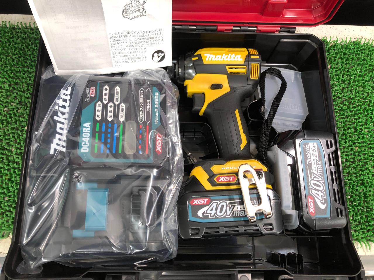 【WG】マキタ makita 充電式インパクトドライバ TD002GDXFY 黄色 バッテリーx2 充電器付属 | 総合リユース ドリル ...