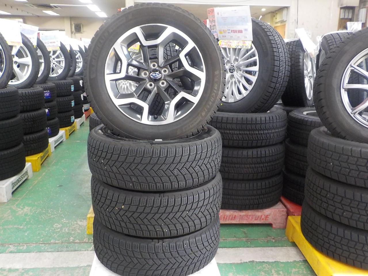 スバル純正 XV純正ホイール+MICHELIN X-ICE SONW | カー用品 スタッドレスタイヤホイールセット 17インチスタッドレス ...