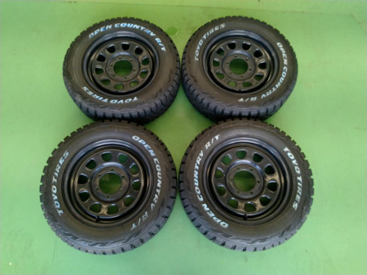 【☆試着無料☆】MLJ DAYTONA SS + TOYO OPEN COUNTRY R/T★オフロード系カスタムユーザーの為にご用意しました!★ | カー用品 タイヤホイールセット 16 ...