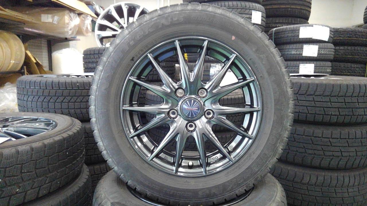 【★スタッドレス★】weds VELVA SPORT 2 + AUTOBACS NorthTrek N5 | カー用品 スタッドレスタイヤホイールセット 15インチスタッドレスタイヤホイール ...