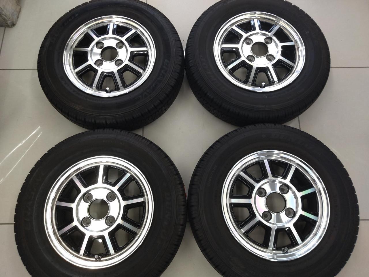 Algernon FENICE RX-4+DUNLOP ENASAVE SV01 | カー用品 タイヤホイールセット 12インチタイヤホイール ...