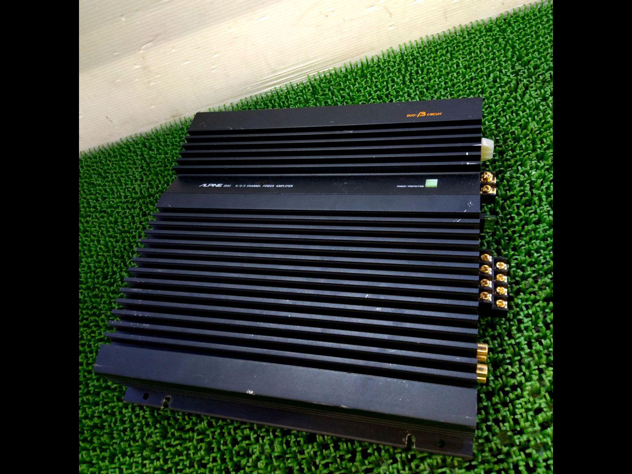【ALPINE】 3552 | カー用品 アンプを通販で購入する | 中古カー＆バイク用品の販売ならアップガレージ