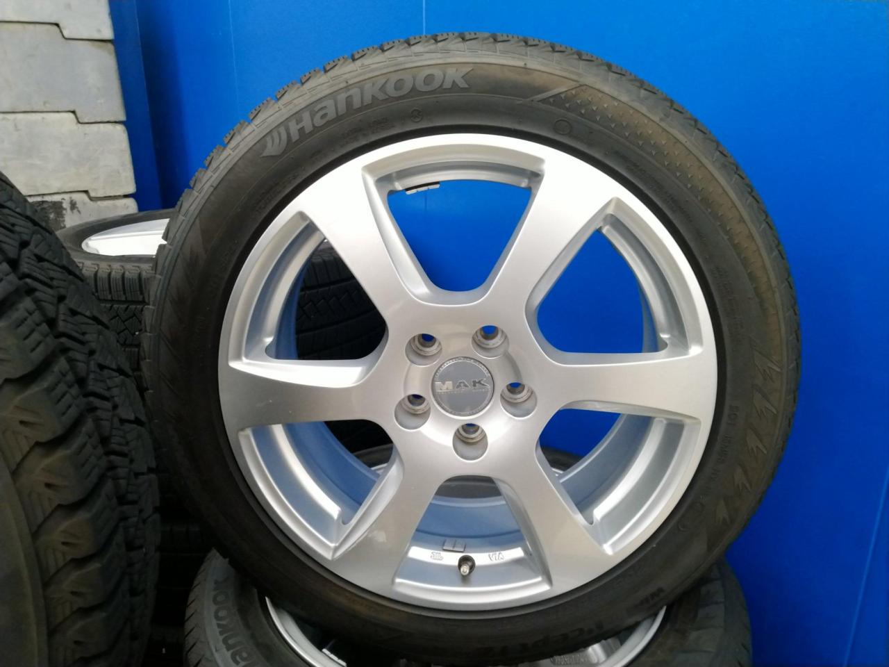 ABE SHOKAI MAK 6本スポークホイール+HANKOOK/KINGSTAR Winter i-cept tiz2A | カー用品 ...