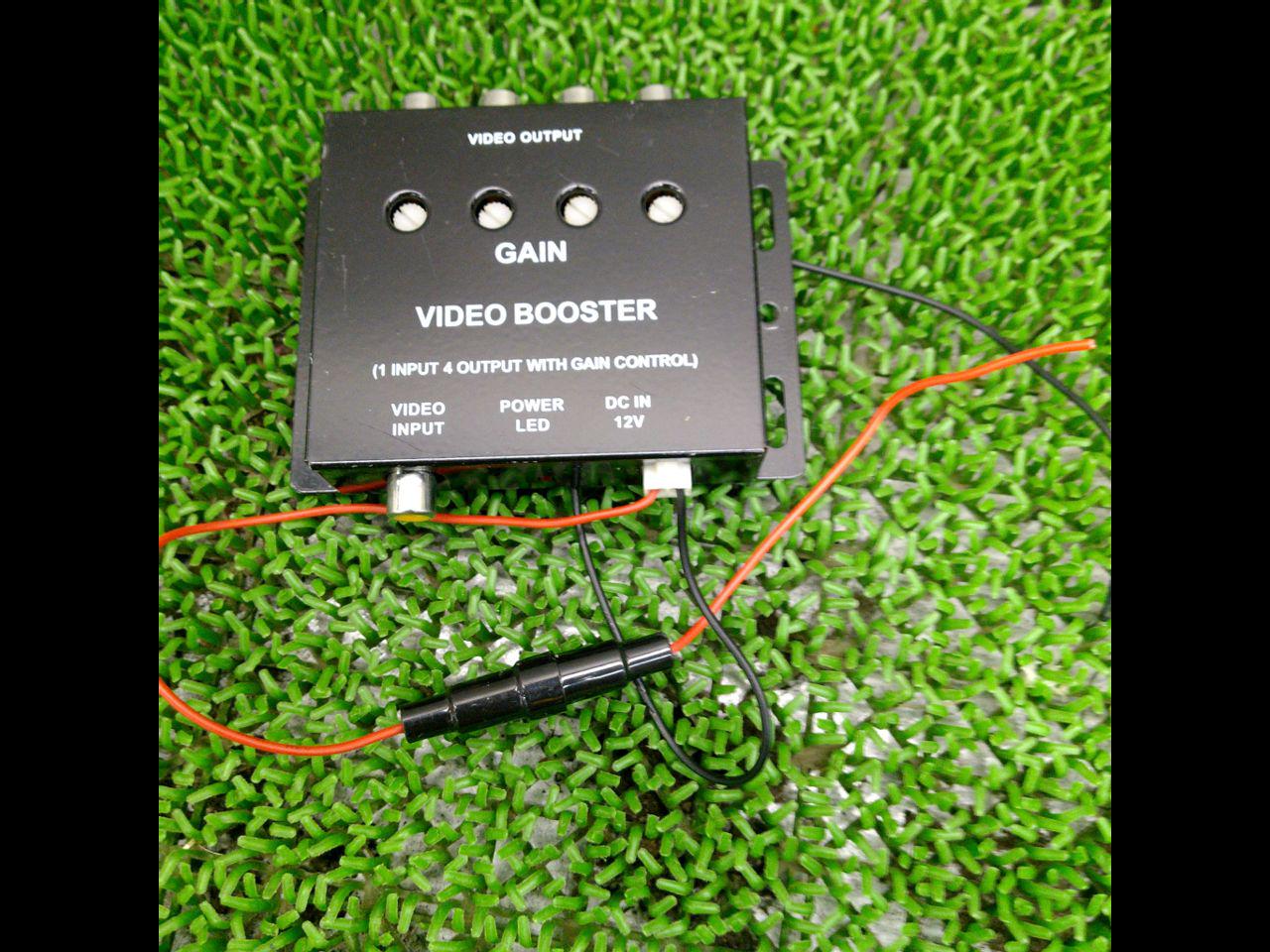 330-】メーカー不明 1-4 VIDEO BOOSTER 映像分配器 | カー用品 カーAVアクセサリー その他カーAVアクセサリーを通販で ...