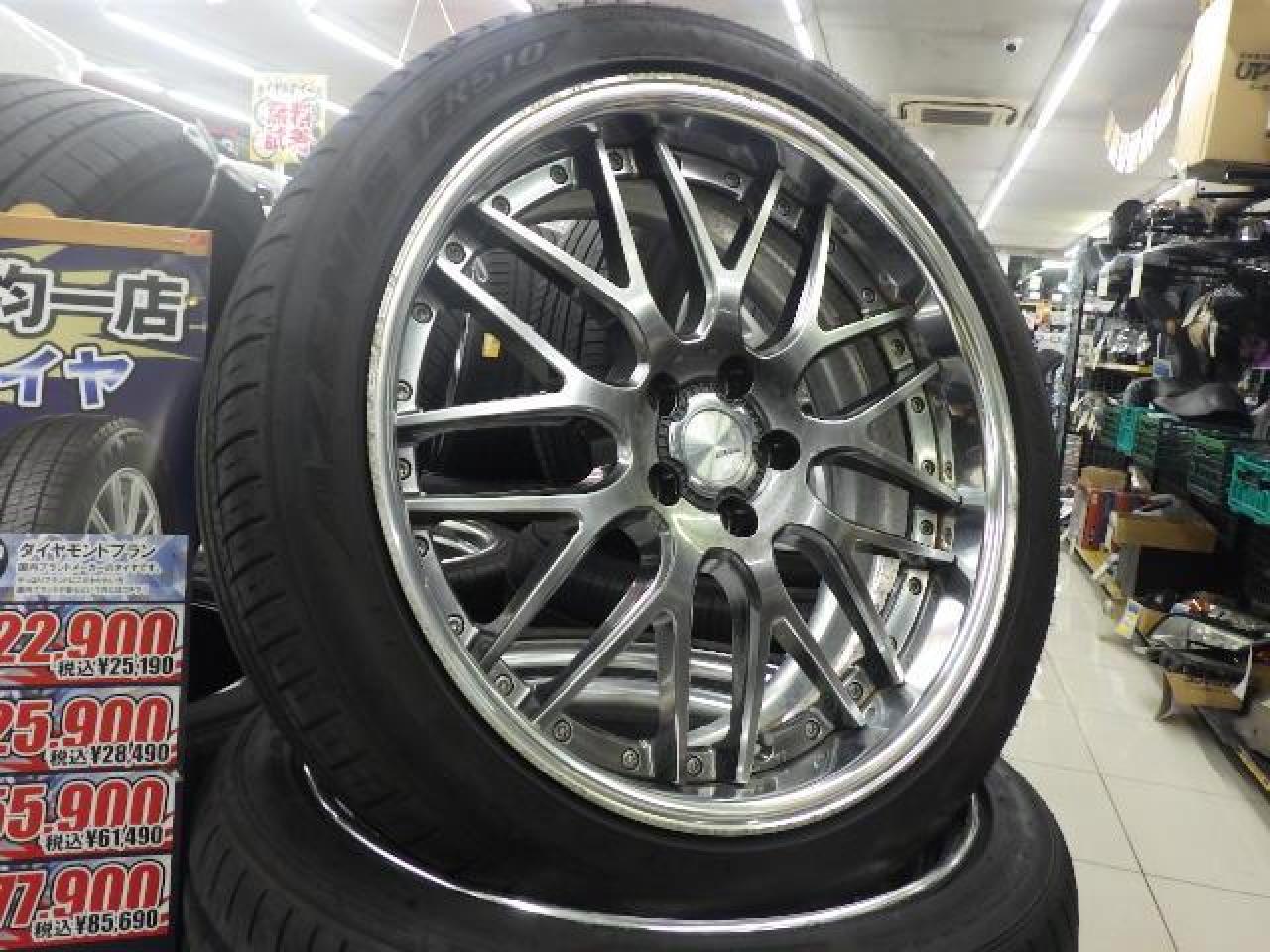 WORK LANVEC Lanvec LM1 + FALKEN AZENIS FK510 245/40R20 【値下げしました】 | 中古品 | アップガレージ 横浜戸塚店 | カー用品 ...