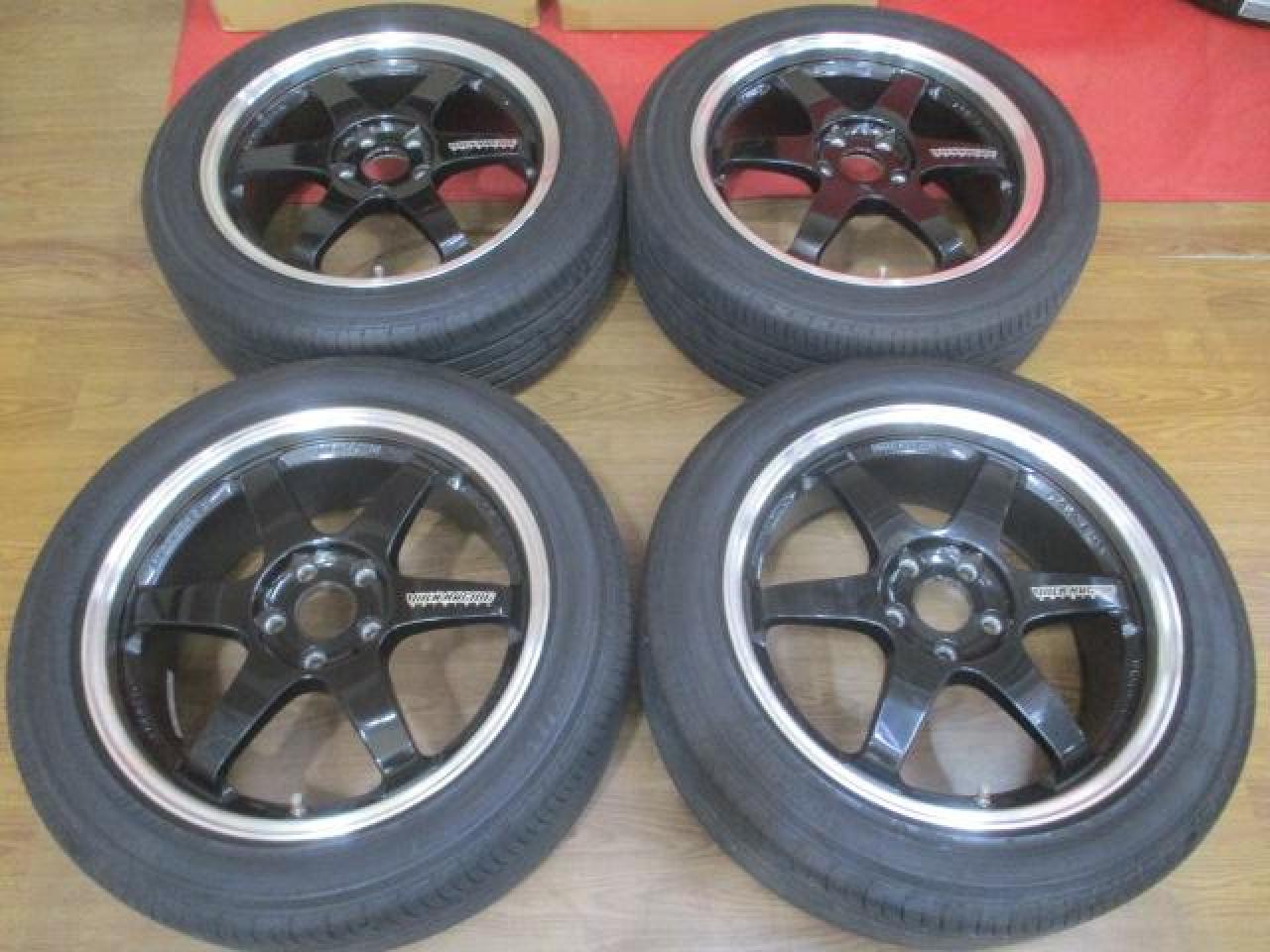 RAYS VOLK RACING TE37 TTA PROGRESSIVE MODEL + YOKOHAMA ADVAN dB V551V ...