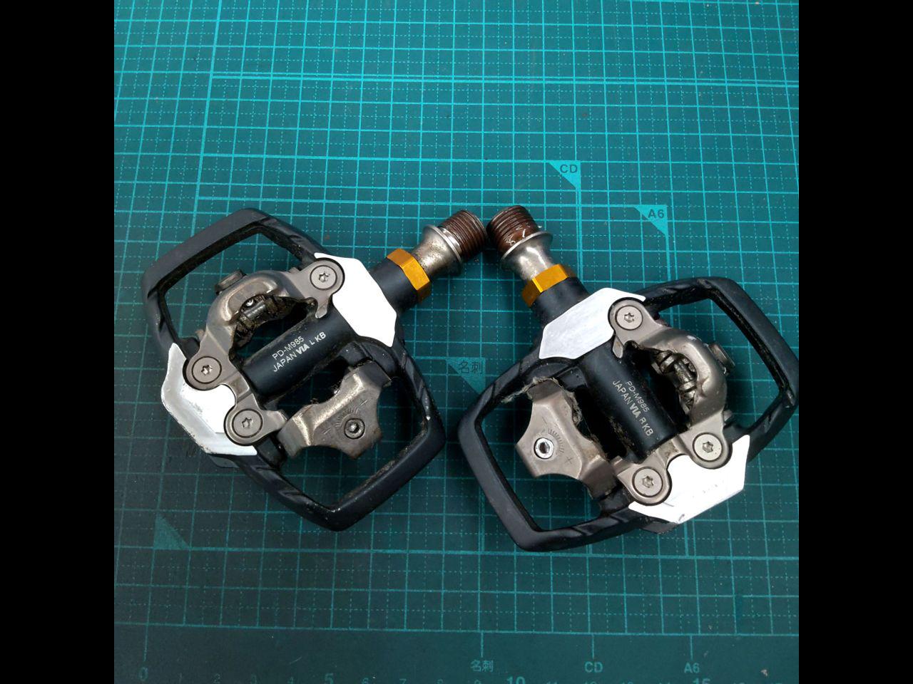 SHIMANO PD-M985 XTR SPDビンディングペダル | 自転車 ペダル ビンディングペダルを通販で購入する | 中古カー＆バイク ...