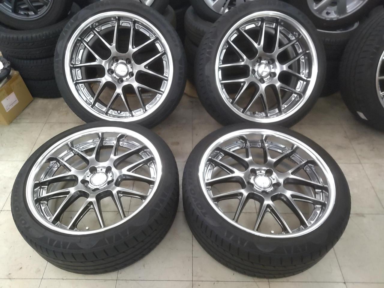 ★さらに値下げしました★WORK LANVEC LM7+TOYO PROXES FD1 | カー用品 タイヤホイールセット 20インチタイヤホイールセットを通販で購入する | 中古カー＆バイク ...