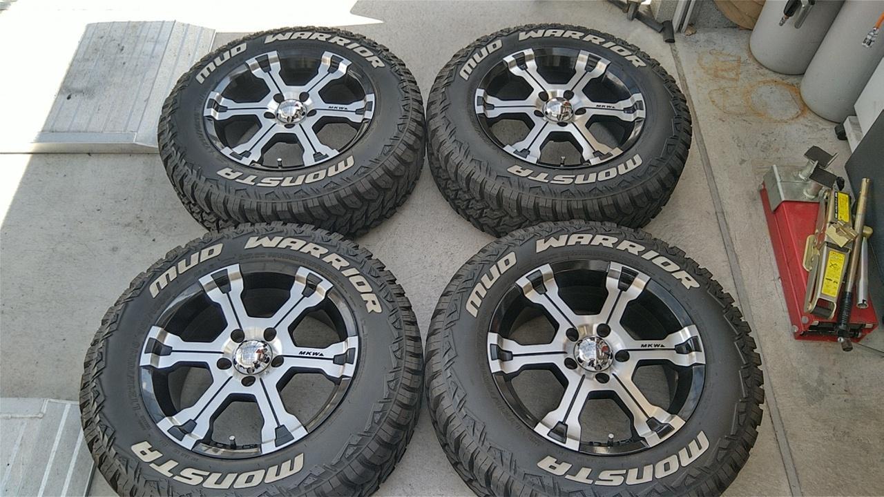 TRISTAR INTERNATIONAL MKW MK-36 + MONSTA MUD WARRIOR | カー用品 タイヤホイールセット 16インチタイヤホイールセットを通販で購入する ...