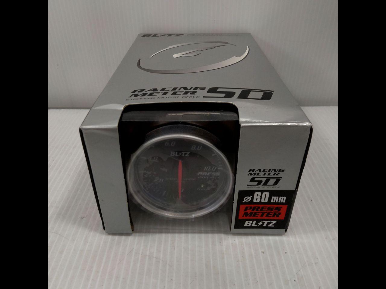 未使用【BLITZ】BLITZ RACING METER SD 60Φ PRESS METER | カー用品 メーター系 メーターを通販で購入 ...
