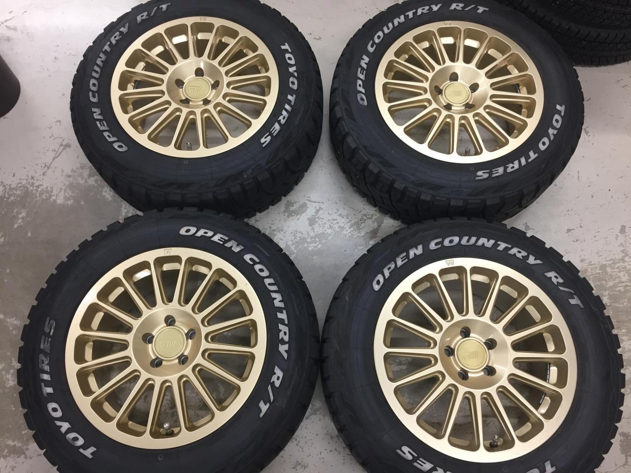 【値下げしました】【スバルXVサイズ!】Motegi Racing MR141+【TOYO】TOYO OPENCOUNTRY R/T | 中古 ...