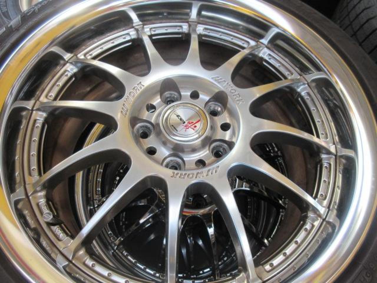 ※前後色味違い WORK XSA 02C (X09415) | カー用品 アルミホイール 18インチホイールを通販で購入する | 中古カー＆バイク用品の販売ならアップガレージ