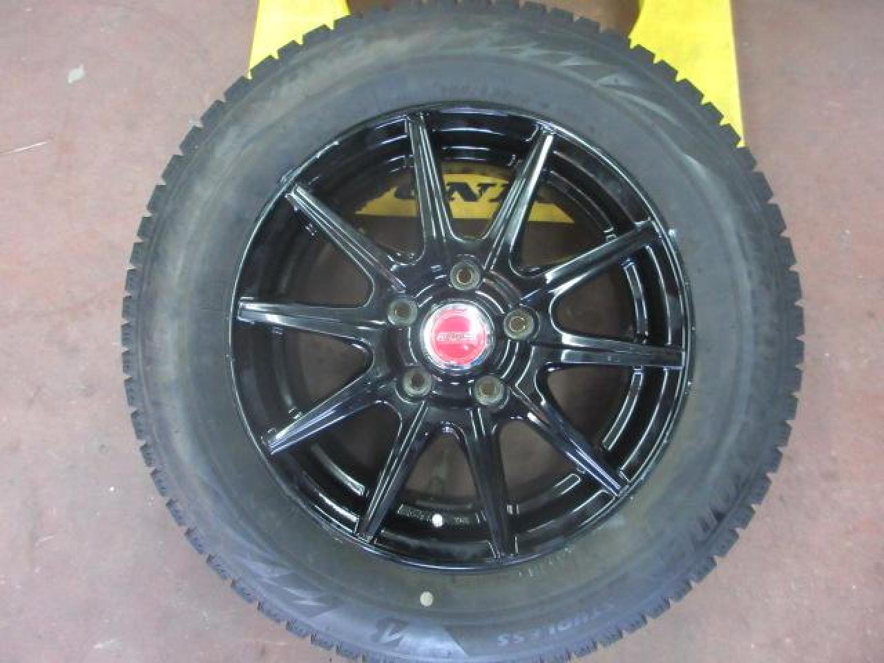 BADX D.O.S. RB-10 + BRIDGESTONE BLIZZAK VRX2 (X09205) | カー用品 スタッドレスタイヤホイールセット 15インチスタッドレスタイヤホイール ...