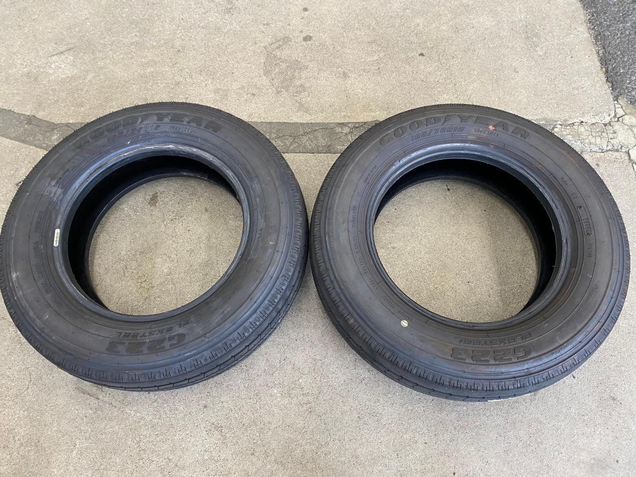 GOODYEAR FLEXSTEEL G223 ※2本セット | カー用品 タイヤ 15インチタイヤを通販で購入する | 中古カー＆バイク用品 ...