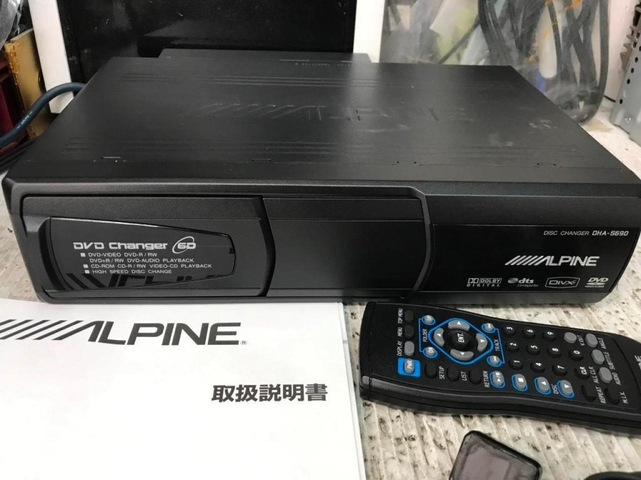 ALPINE DHA-S690 DVDチェンジャー | カー用品 DVDプレーヤーを通販で購入する | 中古カー＆バイク用品の販売ならアップガレージ