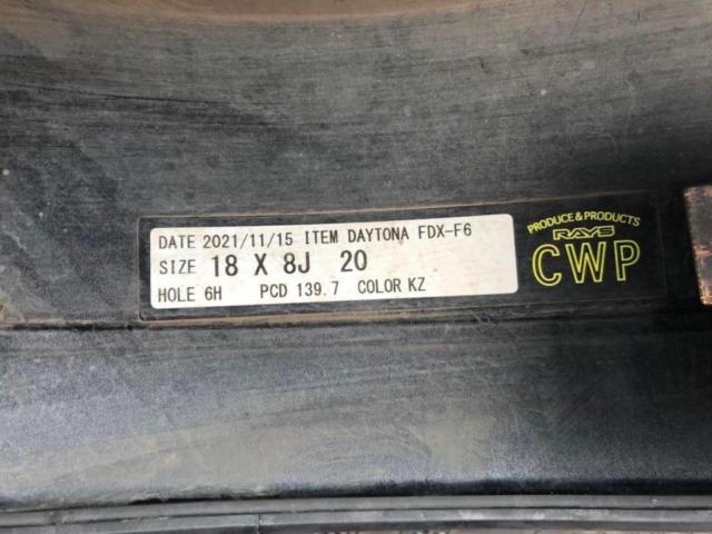 RAYS DAYTONA FDX F6 ・ MONSTA RT HYBRID 4/4 | カー用品 タイヤホイールセット 18インチタイヤホイールセットを通販で購入する | 中古カー＆バイク用 ...
