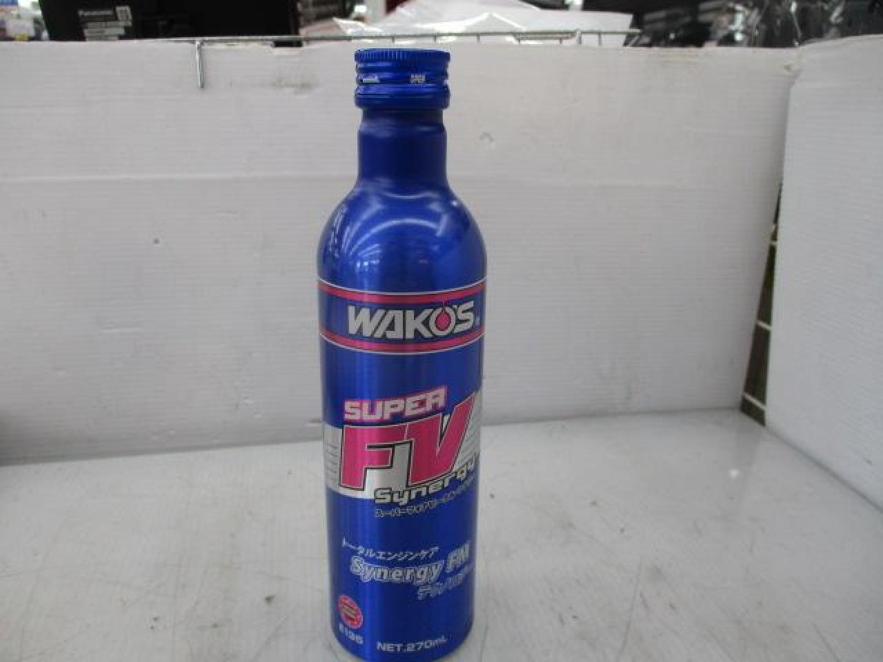 WAKO’S スーパーフォアビークル･シナジー S-FV | カー用品 ケミカル用品 添加剤を通販で購入する | 中古カー＆バイク用品の販売ならアップガレージ