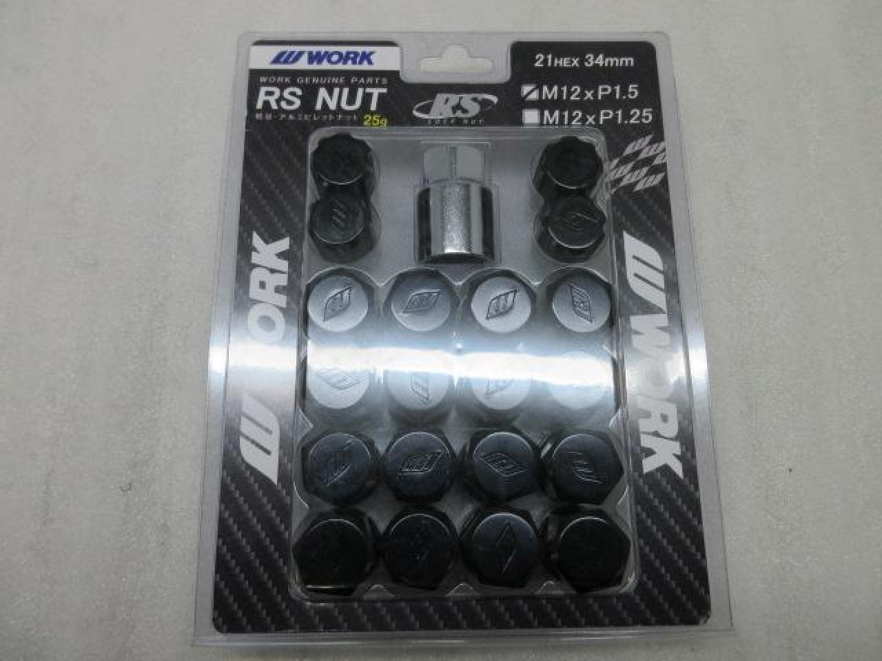 WORK RS NUT | カー用品 タイヤホイール関連 取付ナットを通販で購入する | 中古カー＆バイク用品の販売ならアップガレージ