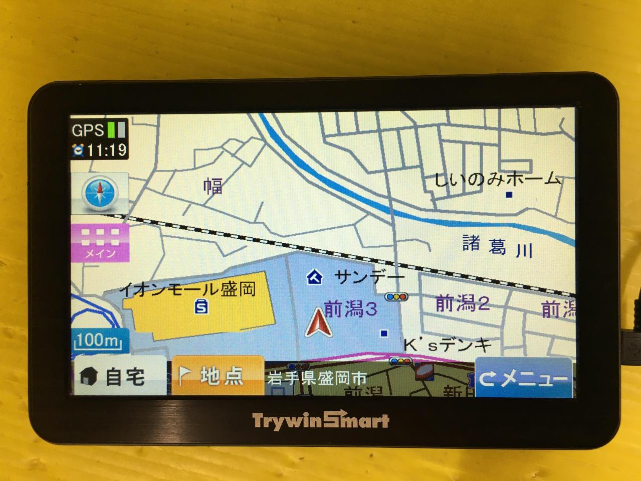 Trywin(トライウィン) DTN-7510 | カー用品 カーナビ(地デジ） ポータブルメモリーナビ（地デジ)を通販で購入する | 中古カー＆バイク用品の販売ならアップガレージ