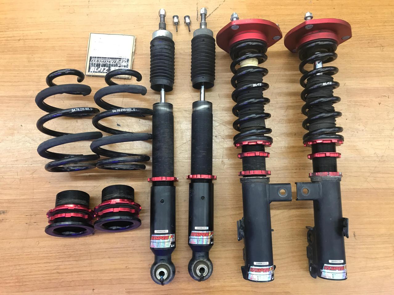 ワケ有り BLITZ DAMPER ZZ-R ヴォクシー/ZRR80W | カー用品 足まわり 車高調を通販で購入する | 中古カー＆バイク用品の販売ならアップガレージ