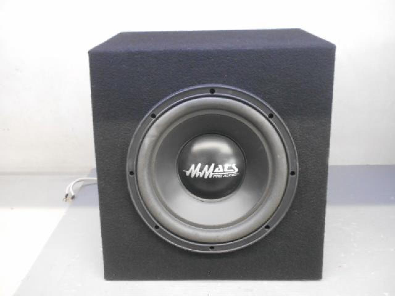 MMATS PRO AUDIO サブウーファー | カー用品 スピーカー サブウーハースピーカーBOX付を通販で購入する | 中古カー＆バイク ...