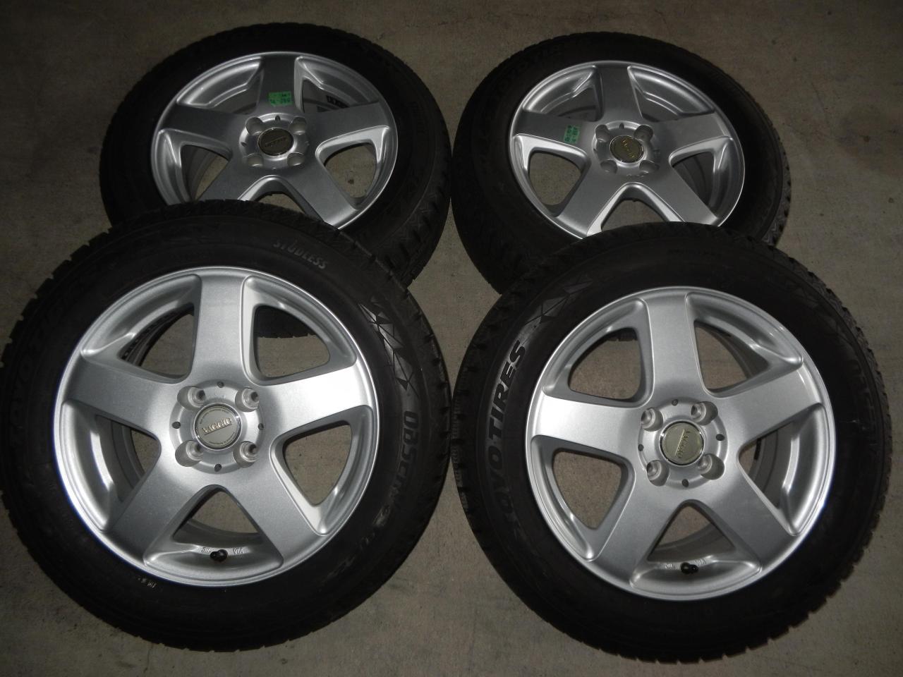 BRIDGESTONE(ブリヂストン) VAGGIO(ヴァッジオ) TK5 (4HOLE) + TOYO(トーヨー) OBSERVE GIZ2 ...