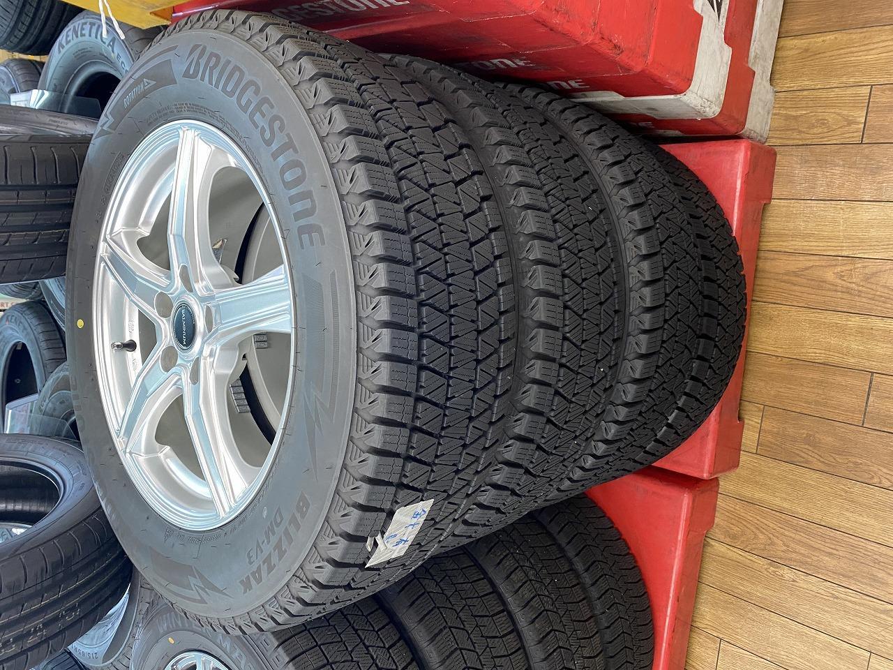 【BRIDGESTONE(ブリヂストン)】BALMINUM(バルミナ) VR5 (5HOLE)+【BRIDGESTONE】ブリッザックDM ...