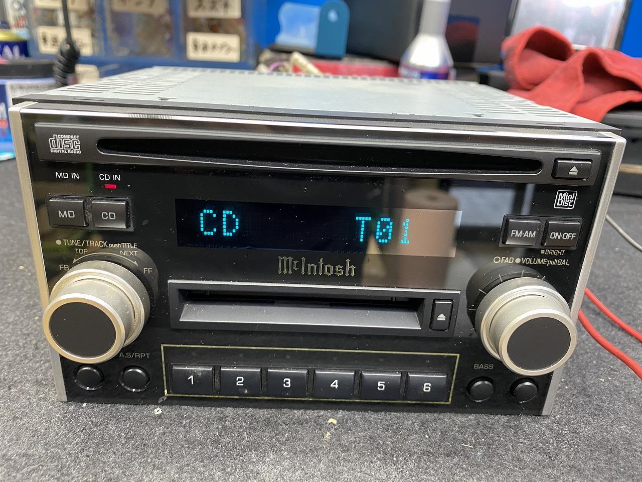 【Mcintosh】PF-40251-C | カー用品 ヘッドユニット MD+CDを通販で購入する | 中古カー＆バイク用品の販売ならアップガレージ