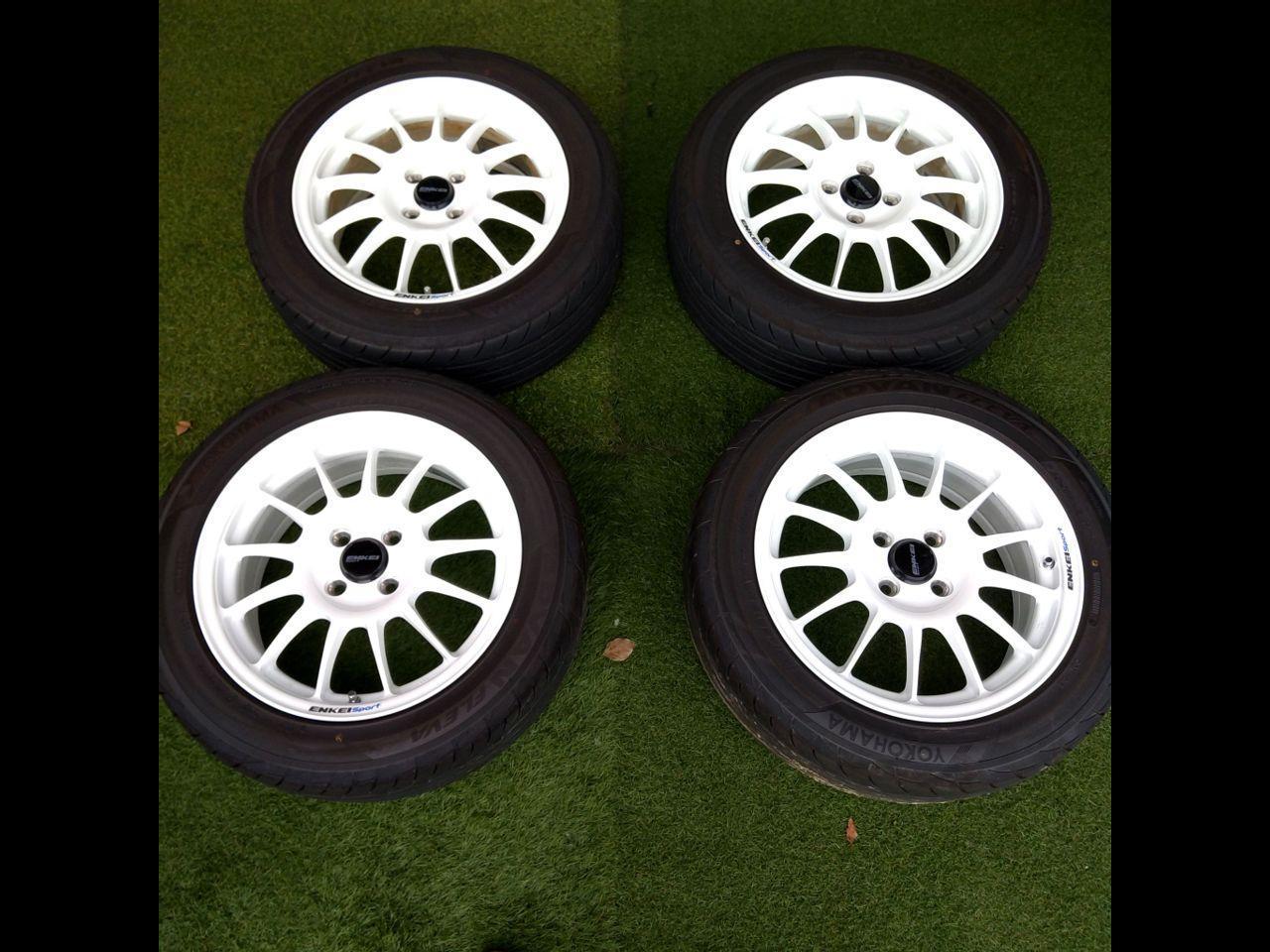 ENKEI Sport RC-T5+YOKOHAMA ADVAN FLEVA V701 | カー用品 タイヤホイールセット 16インチタイヤ ...