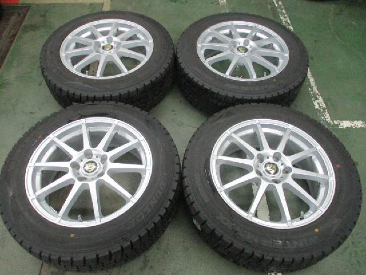 STRANGER + DUNLOP(ダンロップ) WINTERMAXX WM02 | カー用品 スタッドレスタイヤホイールセット 17インチ ...