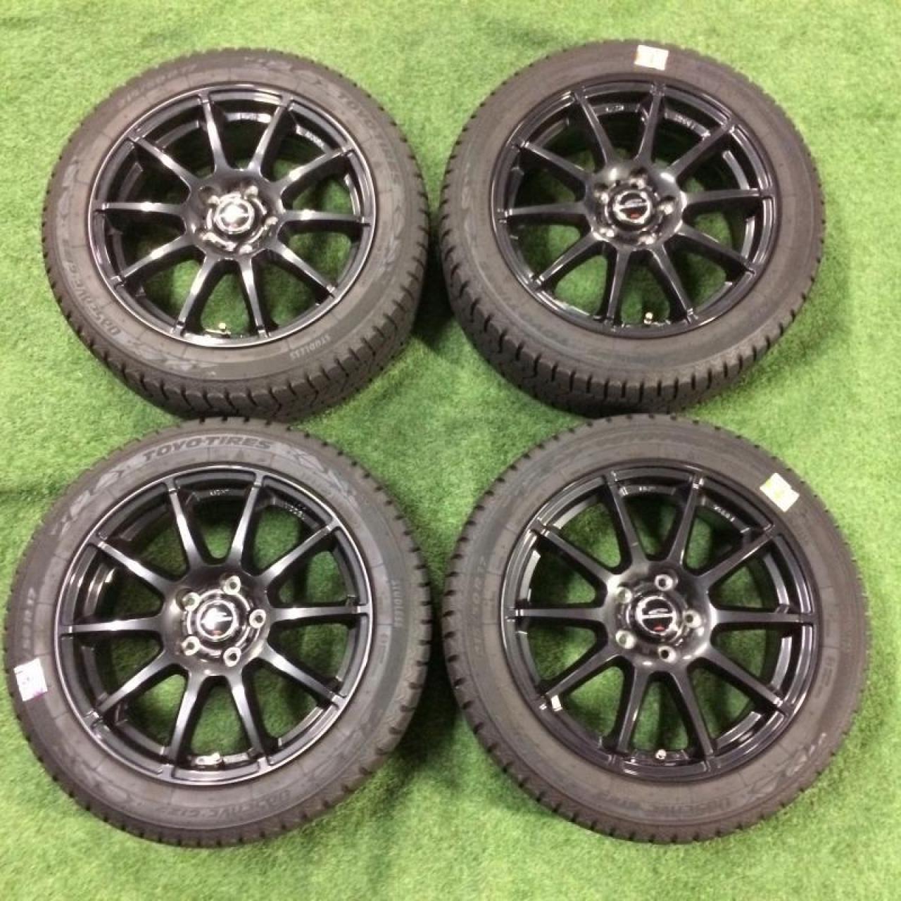 A-TECH SCHNEIDER DR-01+TOYO OBSERVE GIZ2 215/50R17 2023年製造 | カー用品 スタッドレスタイヤホイールセット 17インチスタッドレス ...