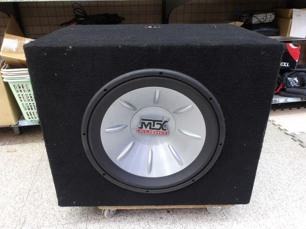 MTX BOX付きサブウーハー | カー用品 スピーカー サブウーハースピーカーBOX付を通販で購入する | 中古カー＆バイク用品の販売なら ...