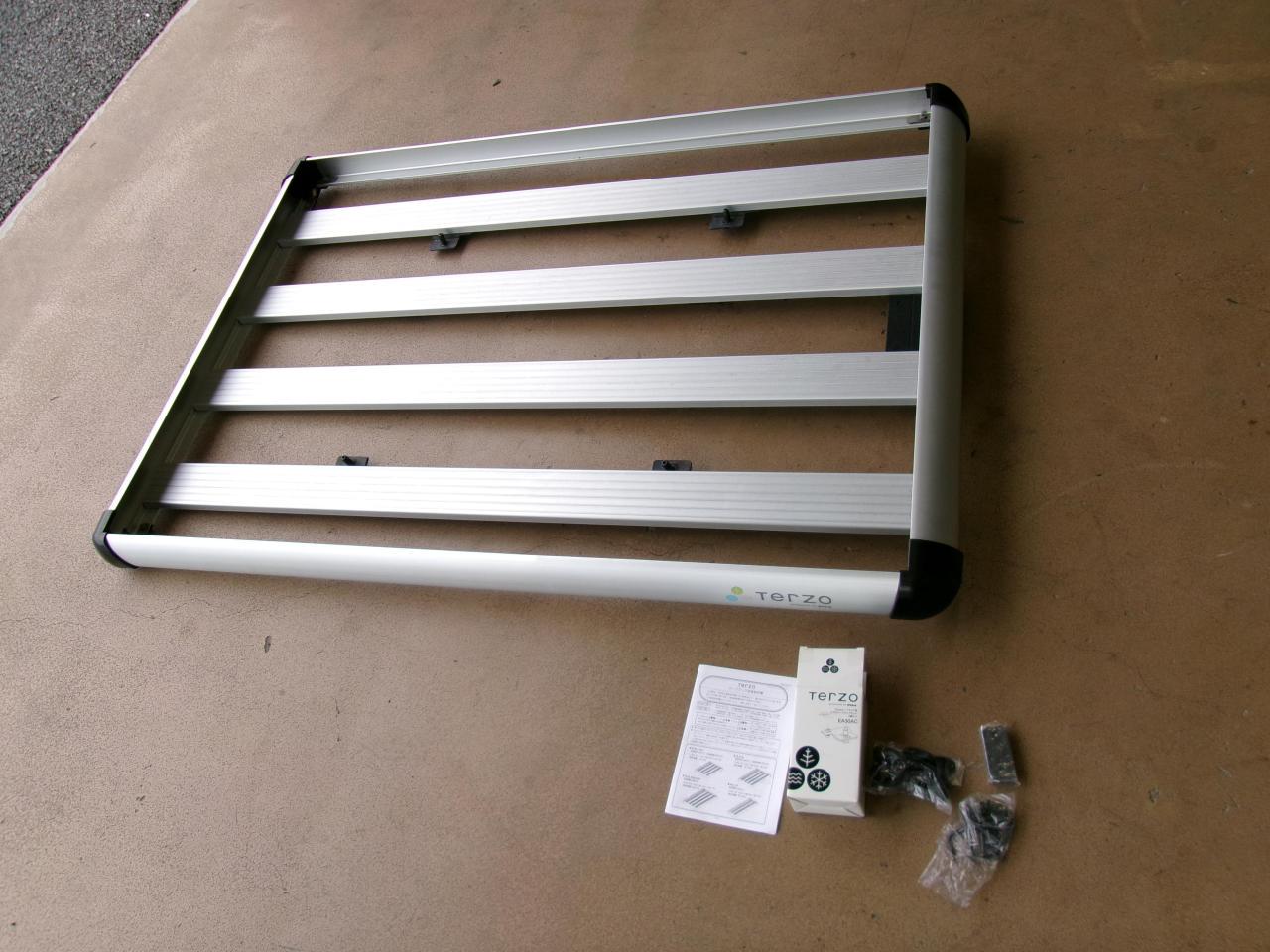 TERZO ルーフラック ロングワイドEA308 *大型商品の為配送不可 店頭販売のみ | カー用品 キャリアを通販で購入する | 中古カー＆バイク用品の販売ならアップガレージ