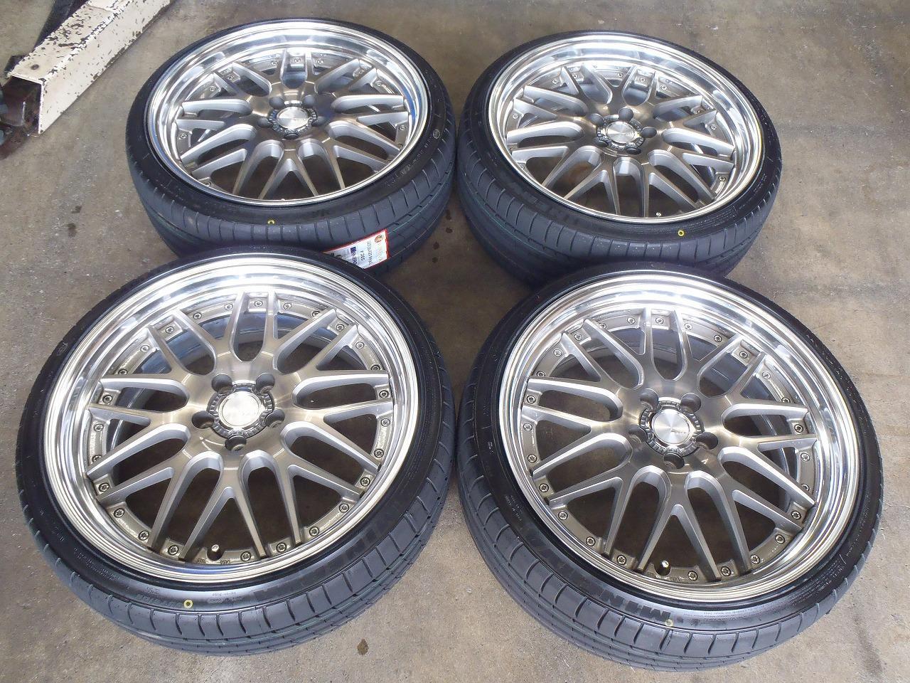 WORK(ワーク) LANVEC(ランベック) Lanvec LM1 + MINERVA F205 225/35R20 .Z 90Y XL | カー用品 タイヤホイールセット 20インチタイヤ ...