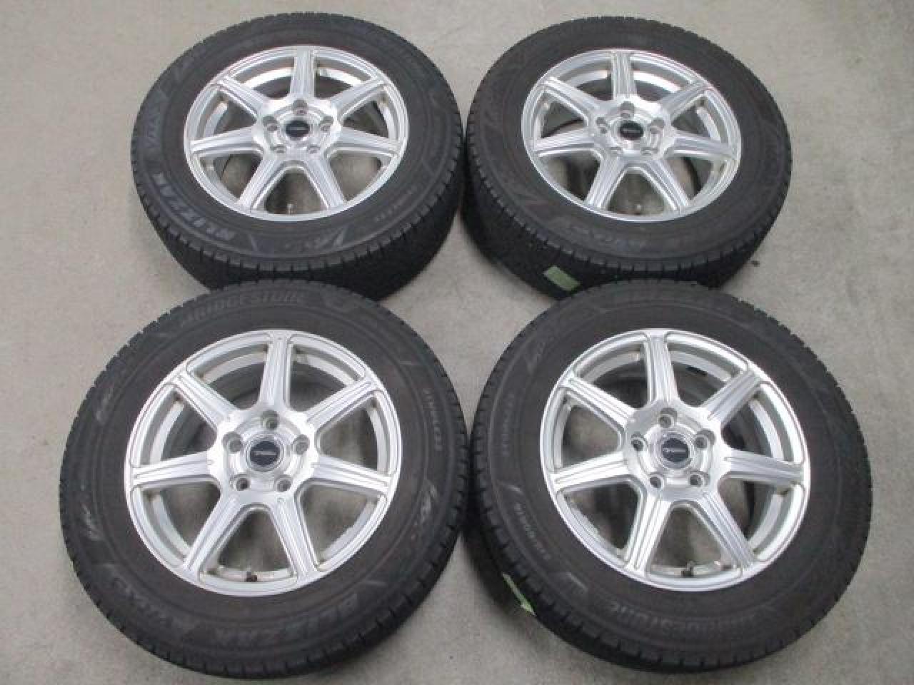 BRIDGESTONE TOPRUN R7 + BRIDGESTONE BLIZZAK VRX3 | カー用品 スタッドレスタイヤホイールセット 16インチスタッドレスタイヤホイールセットを ...
