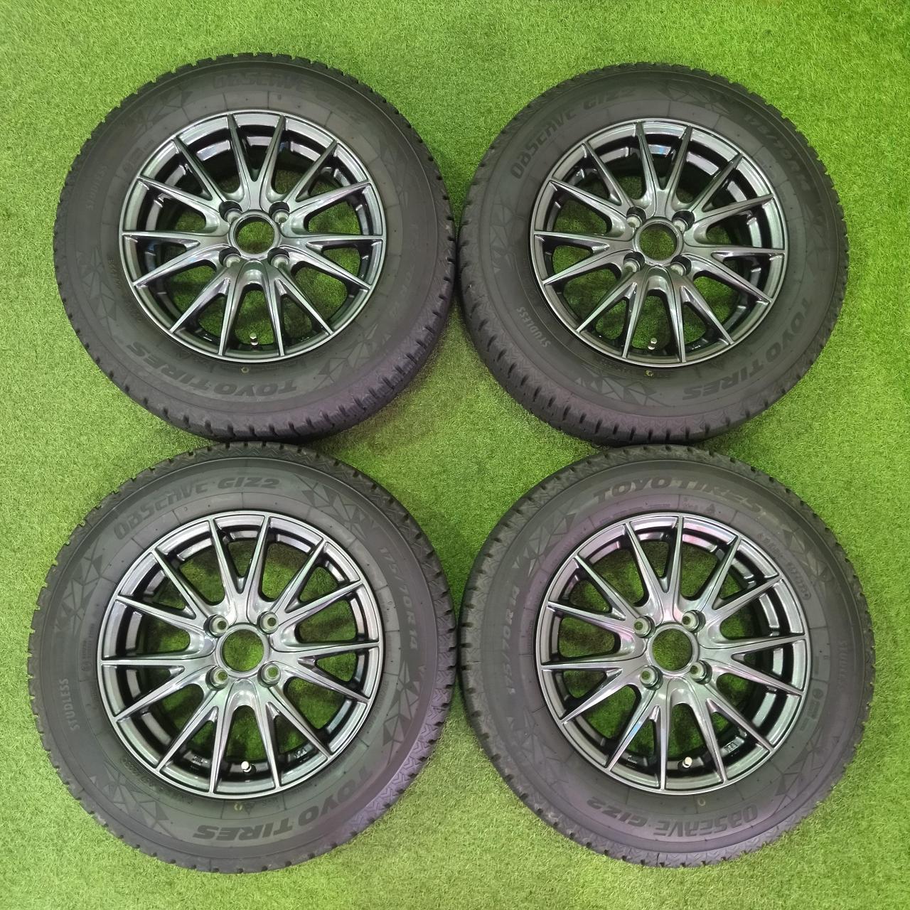 weds(ウェッズ) VELVA(ヴェルヴァ) SPORTⅡ + TOYO(トーヨー) OBSERVE(オブザーブ) GIZ2(ギズツー) 2023年製 | カー用品 スタッドレスタイヤ ...