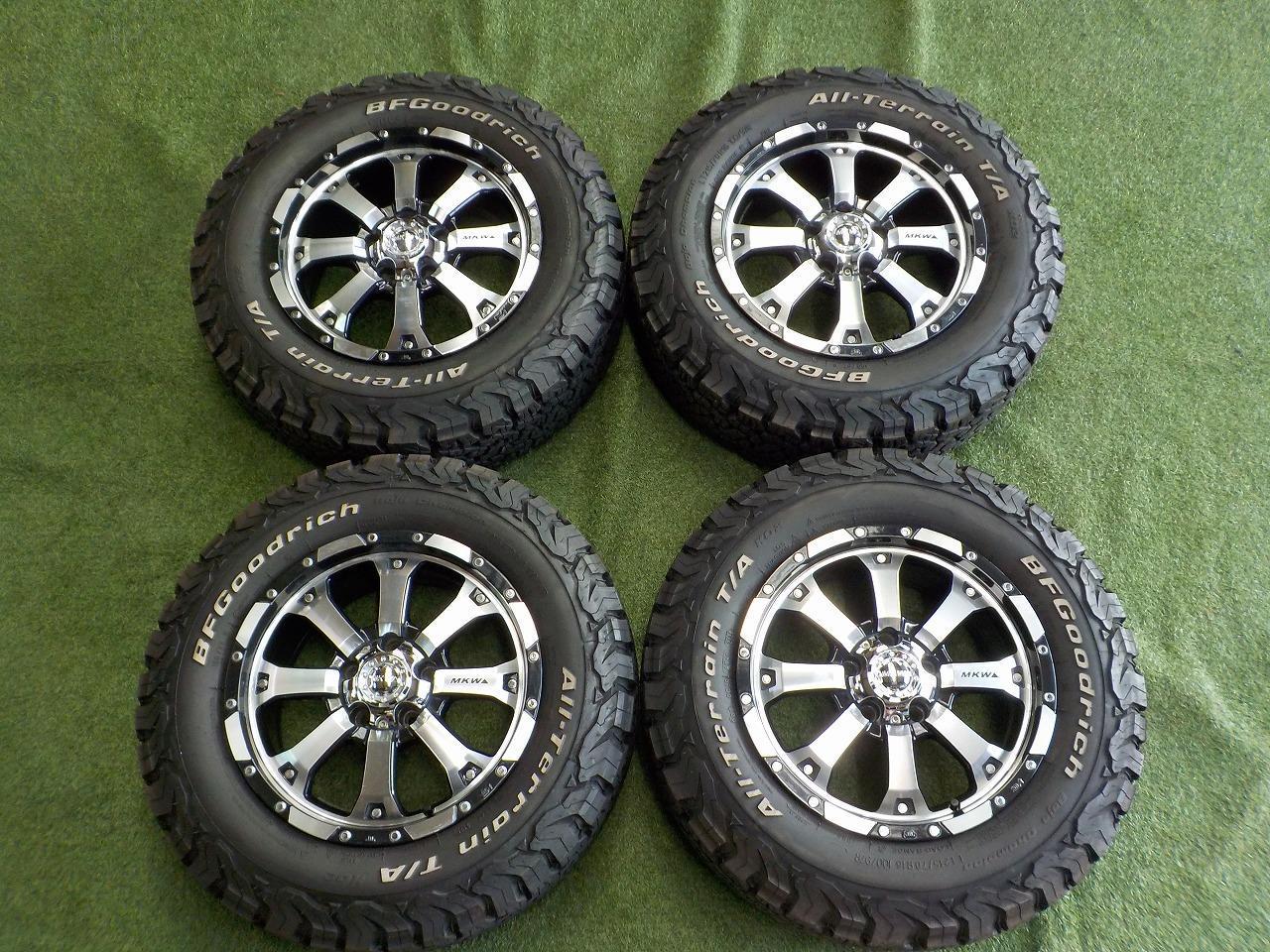 TRISTAR INTERNATIONAL MKW MK-46 + BFGoodrich All-Terain T/A KO2 215/70R16 | カー用品 タイヤホイールセット 16 ...