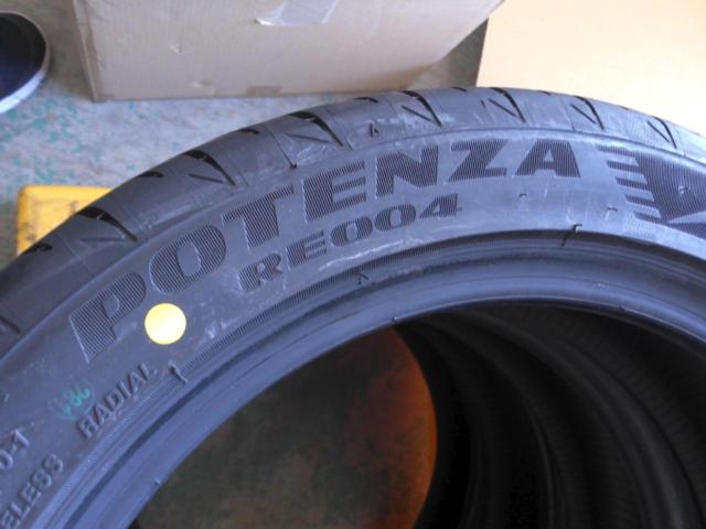 BRIDGESTONE(ブリヂストン) POTENZA(ポテンザ) Adrenalin RE004 165/55R15 75V | カー用品 タイヤ 15インチタイヤを通販で購入する | 中古 ...