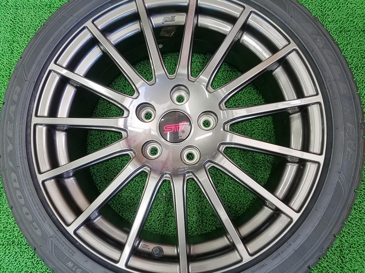 SUBARU(スバル) VM レヴォーグ純正オプションSTIホイール + GOODYEAR EAGLE LS EXE | カー用品 タイヤ ...