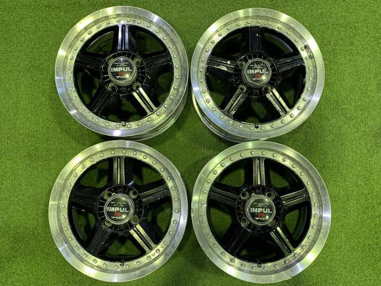 【値下げしました!】IMPUL R701 5本スポークアルミ | カー用品 アルミホイール 15インチホイールを通販で購入する | 中古カー ...