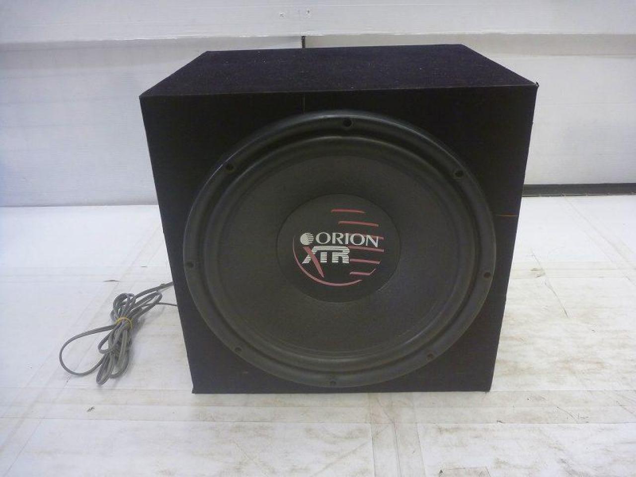 【ORION】XTR BOX付きウーハー | カー用品 スピーカー サブウーハースピーカーBOX付を通販で購入する | 中古カー＆バイク用品の ...