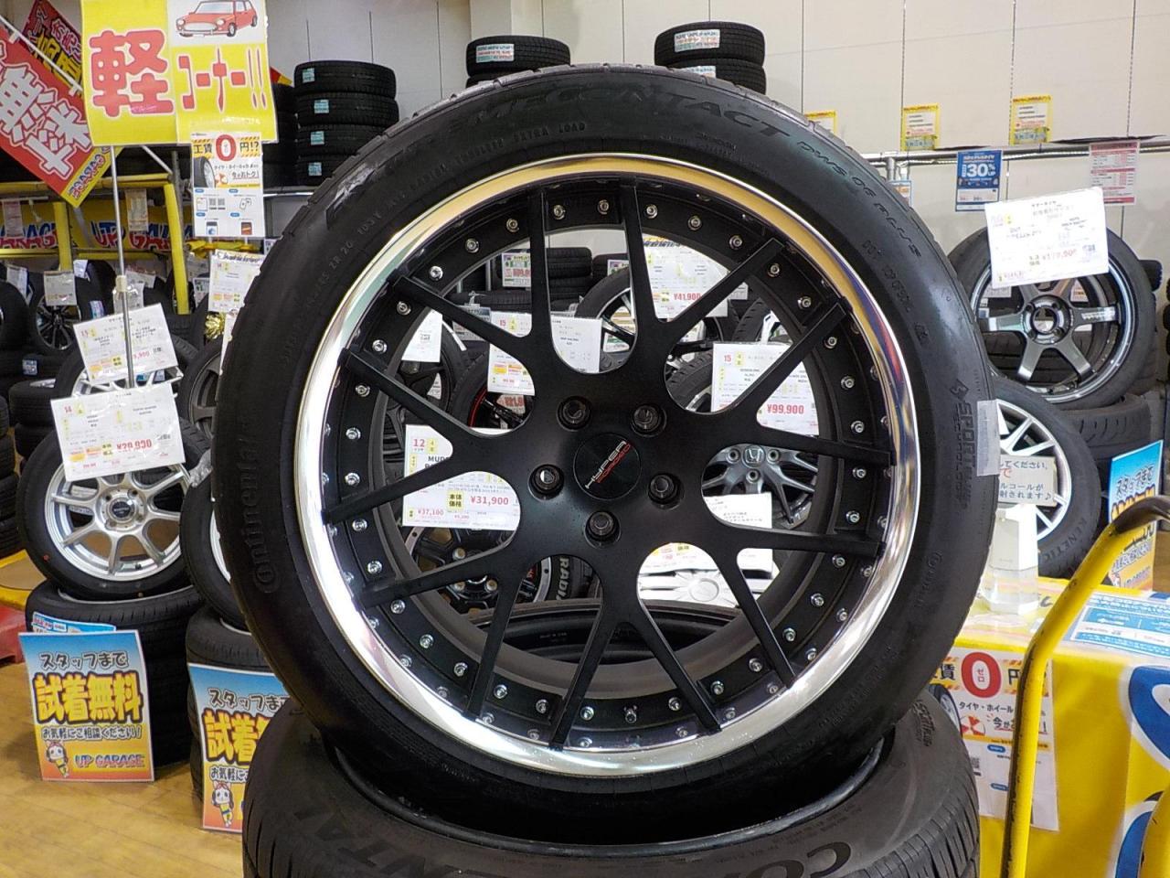 【値下げしました】HYPER FORGED HF-C7+Continental EXTREMECONTACT DWS06 PLUS | カー ...