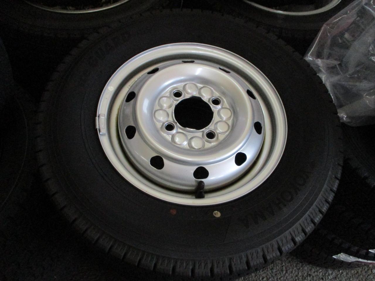 TOPY(トピー) STEEL WHEEL スチール単穴ホイール + YOKOHAMA ice GURAD iG91 145/80R12 80 ...