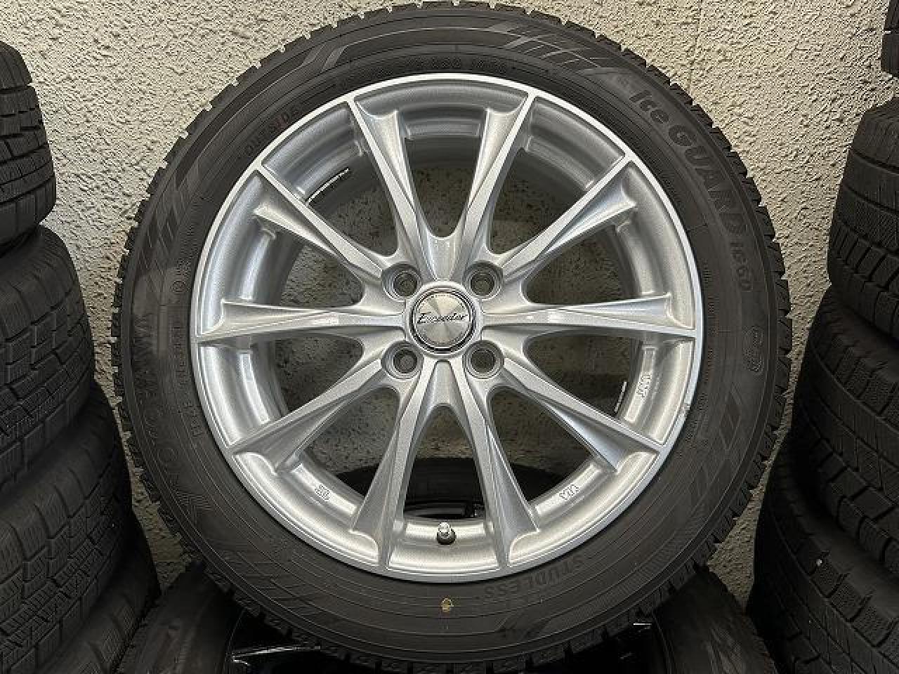 HOT STUFF Exceeder E02 + YOKOHAMA iceGUARD iG60 | カー用品 スタッドレスタイヤホイールセット 16インチスタッドレスタイヤホイールセットを通販 ...
