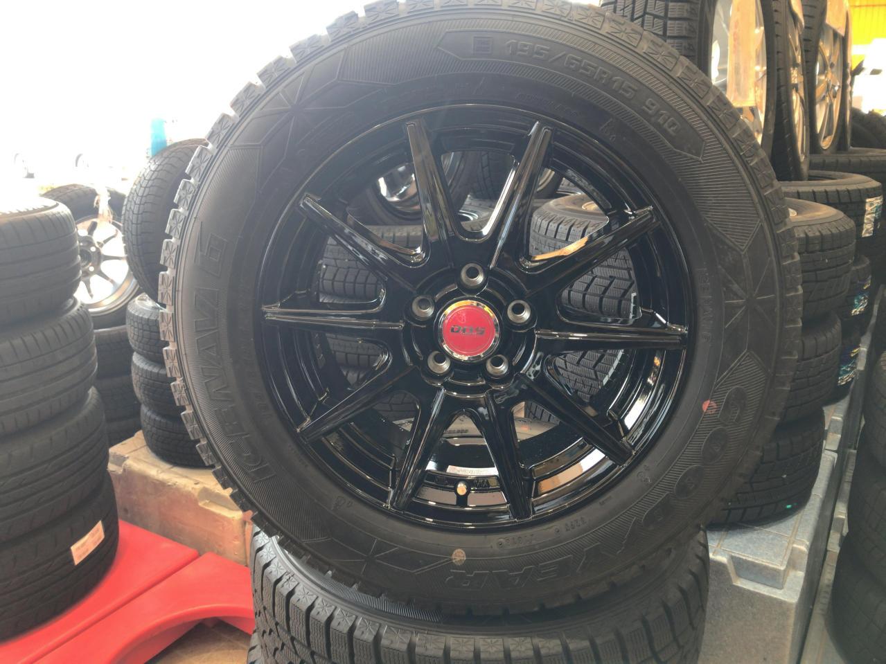 BADX D.O.S. SE-10R + GOODYEAR ICE NAVI6 | 中古品 | アップガレージ 千葉成東店 | カー用品 スタッドレスタイヤホイールセット 15インチ ...